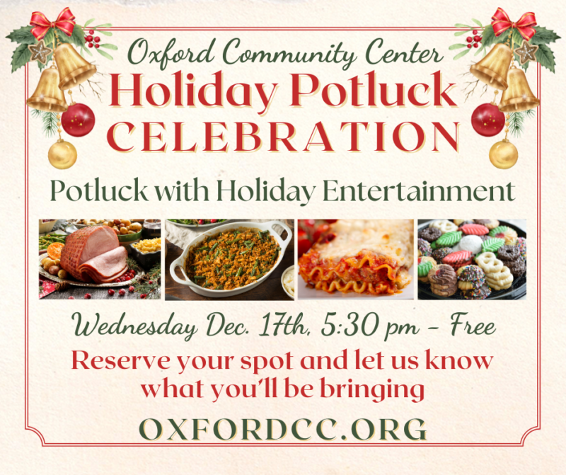 Holiday Potluck | Port of Oxford